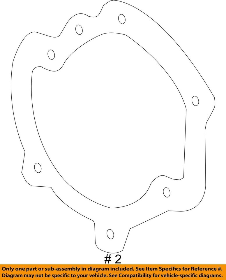 GM OEM 04-24 Acadia Limited Cooling Water Pump-Water Pump Gasket ...