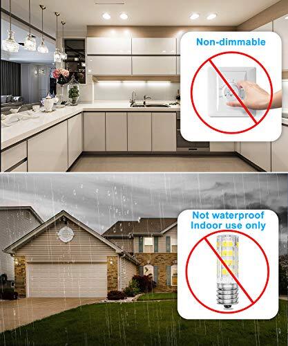 4pack E17 Led Appliance Bulb 40w 125v Microwave Bulb Daylight 6000k ...