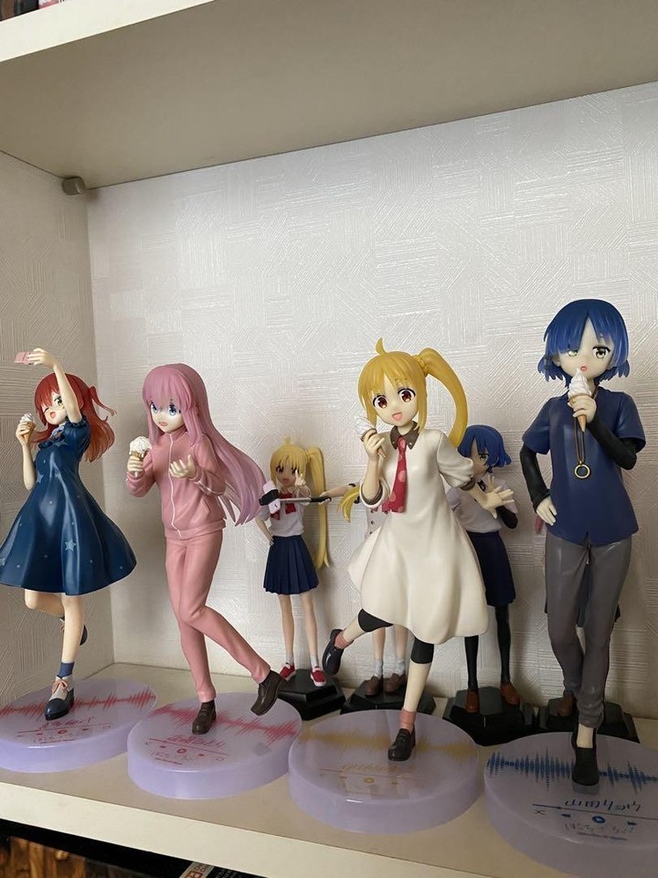 Bocchi the Rock Figure Set of 12 Collectible Figures Authentic Anime ...