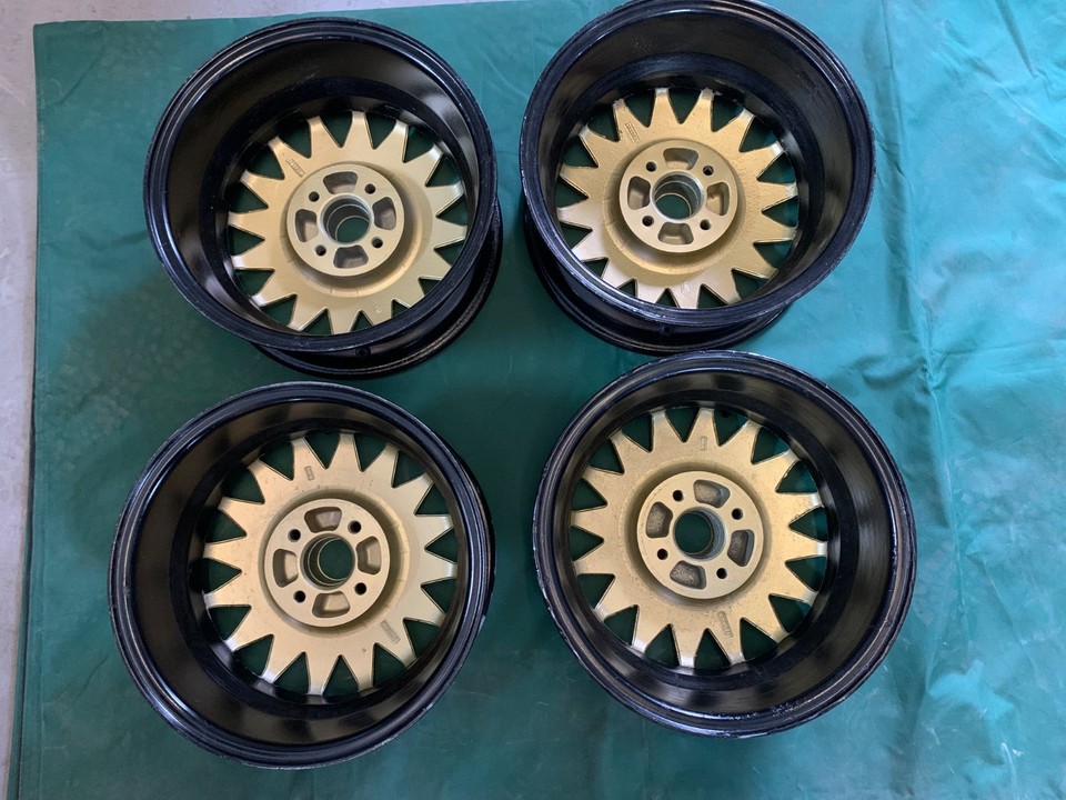 RG KBA Lattice Alloy Wheels - Gold / Polished Lip - 4x100, 6x14, et33 ...