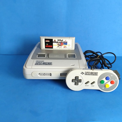 Console Super Nintendo Snes Pal Ita + Pad Cavo TV Alim e Gioco NHL | eBay