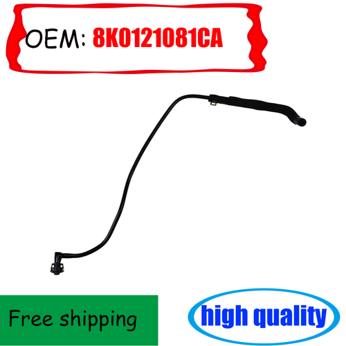 1pc NEW 8K0121081CA Coolant Overflow Tank Pipe For Audi A4 A5 Quattro 2 ...