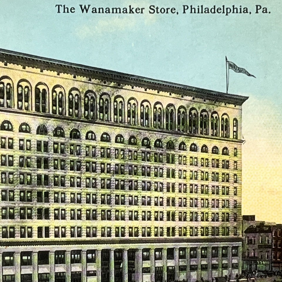 Philadelphia, PA Pennsylvania The Wanamaker Department Store Vintage ...