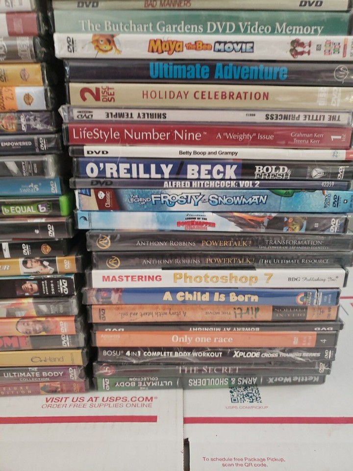 Lot Of 40 Brand New Dvds , Rare Discontinued Titles Oops Reseller T3#42 ...