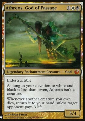 MTG Magic the Gathering Athreos, God of Passage (1391/1703) Mystery ...
