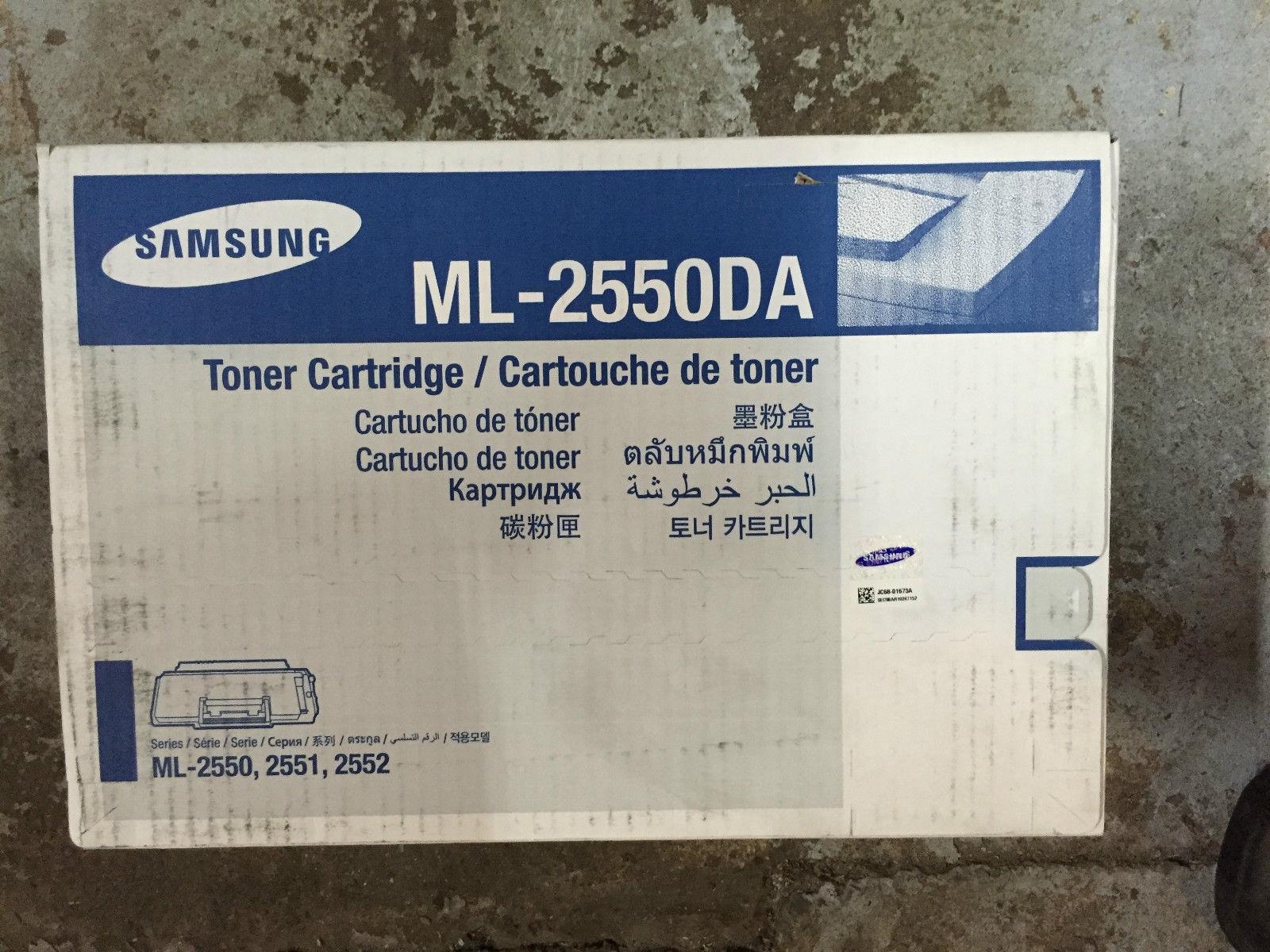 NEW ! GENUINE Samsung ML-2250 ML-2551N ML-2552W Toner Cartridge ML ...
