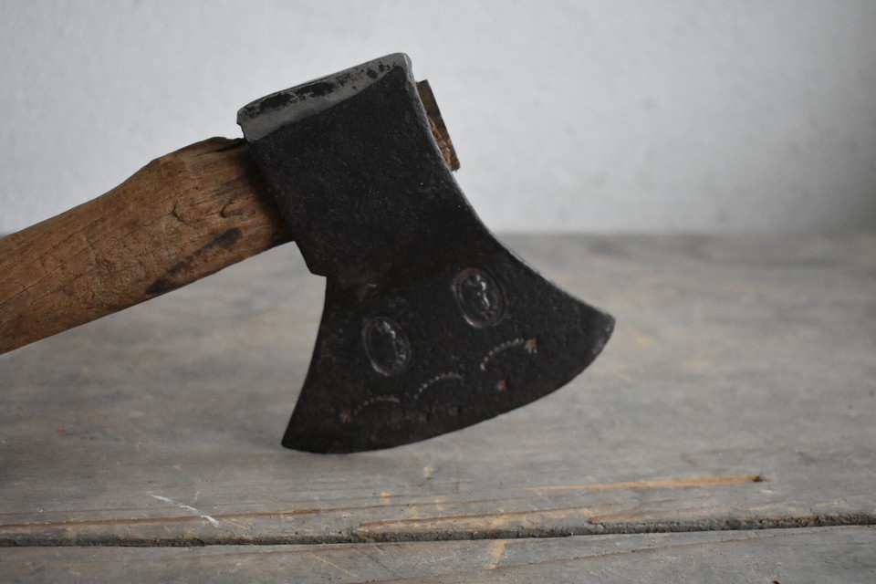 Antique axe hatchet - Master Marks - early 1800's , European axe ...