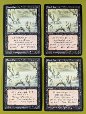 Marsh Gas x4 The Dark 4x Playset Magic the Gathering MTG | eBay