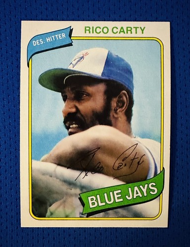 1980 TOPPS #46 RICO CARTY TORONTO BLUE JAYS NM-MT or BETTER 1970 ...
