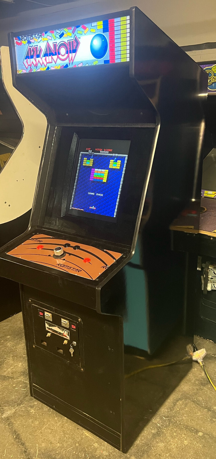 ARKANOID ARCADE MACHINE by TAITO/ROMSTAR (Excellent Condition) *RARE ...