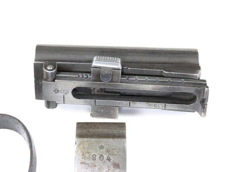 Swedish Mauser M96 Rifle Mixed Parts Lot Rear Sight, Safetys, Front ...