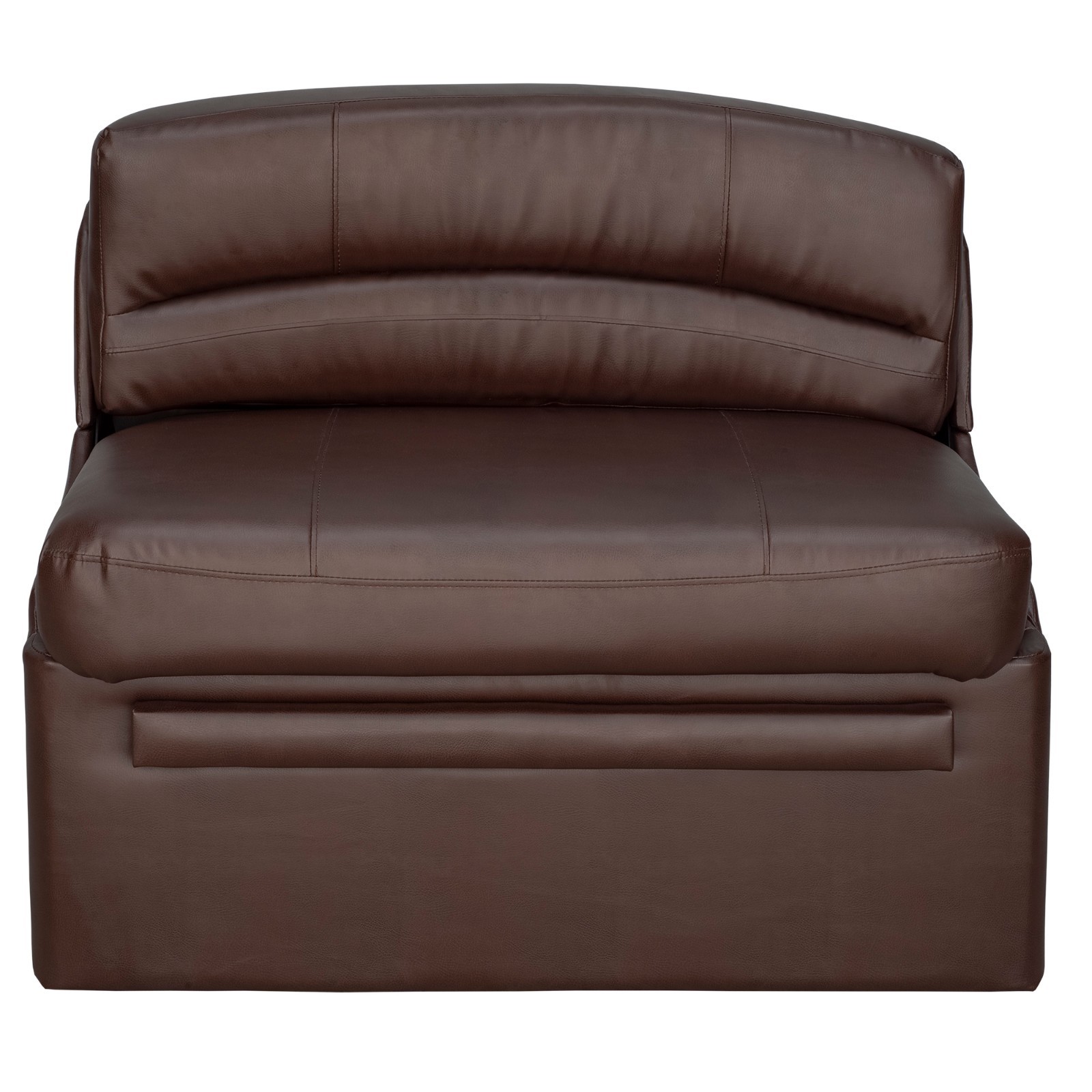 RV RecPro 44" Mahogany Dinette Booth Seats With Storage Converts To Bed ...