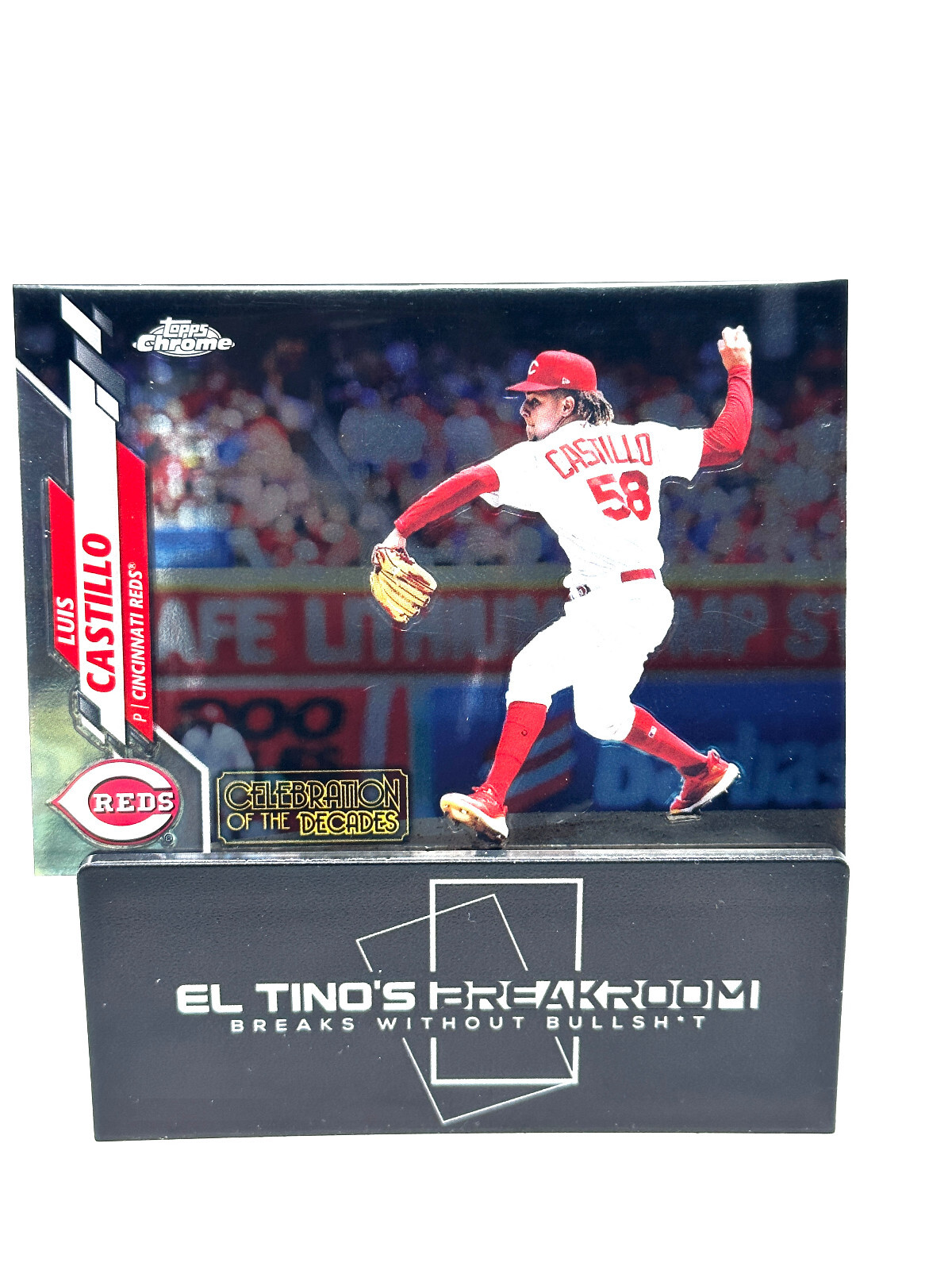 LUIS CASTILLO 2020 Topps Chrome Celebration of the Decades #16 ...