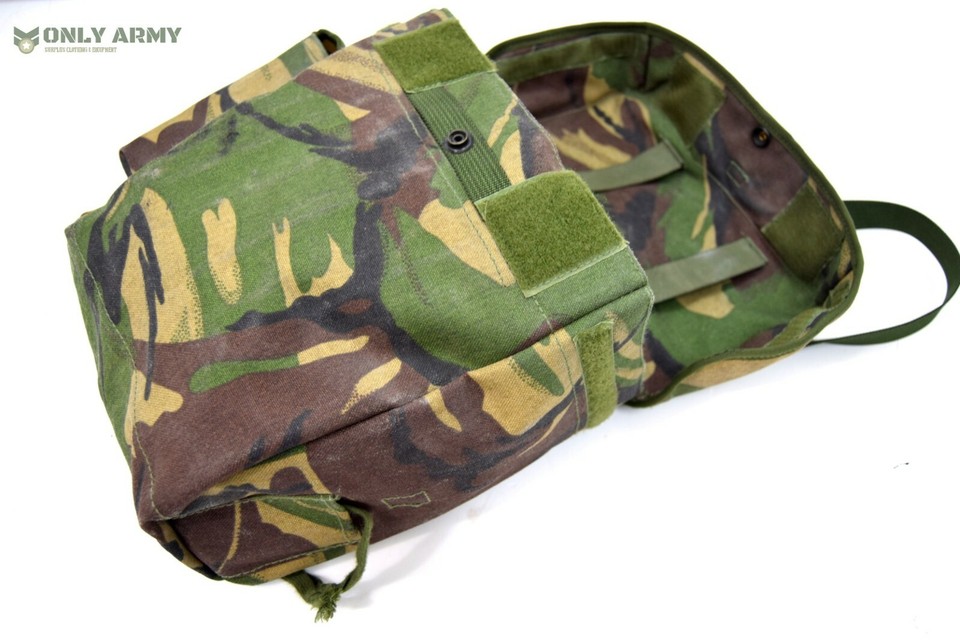 British Army Issue DPM Gas Mask Bag Satchel Shoulder Bag S10 Haversack ...