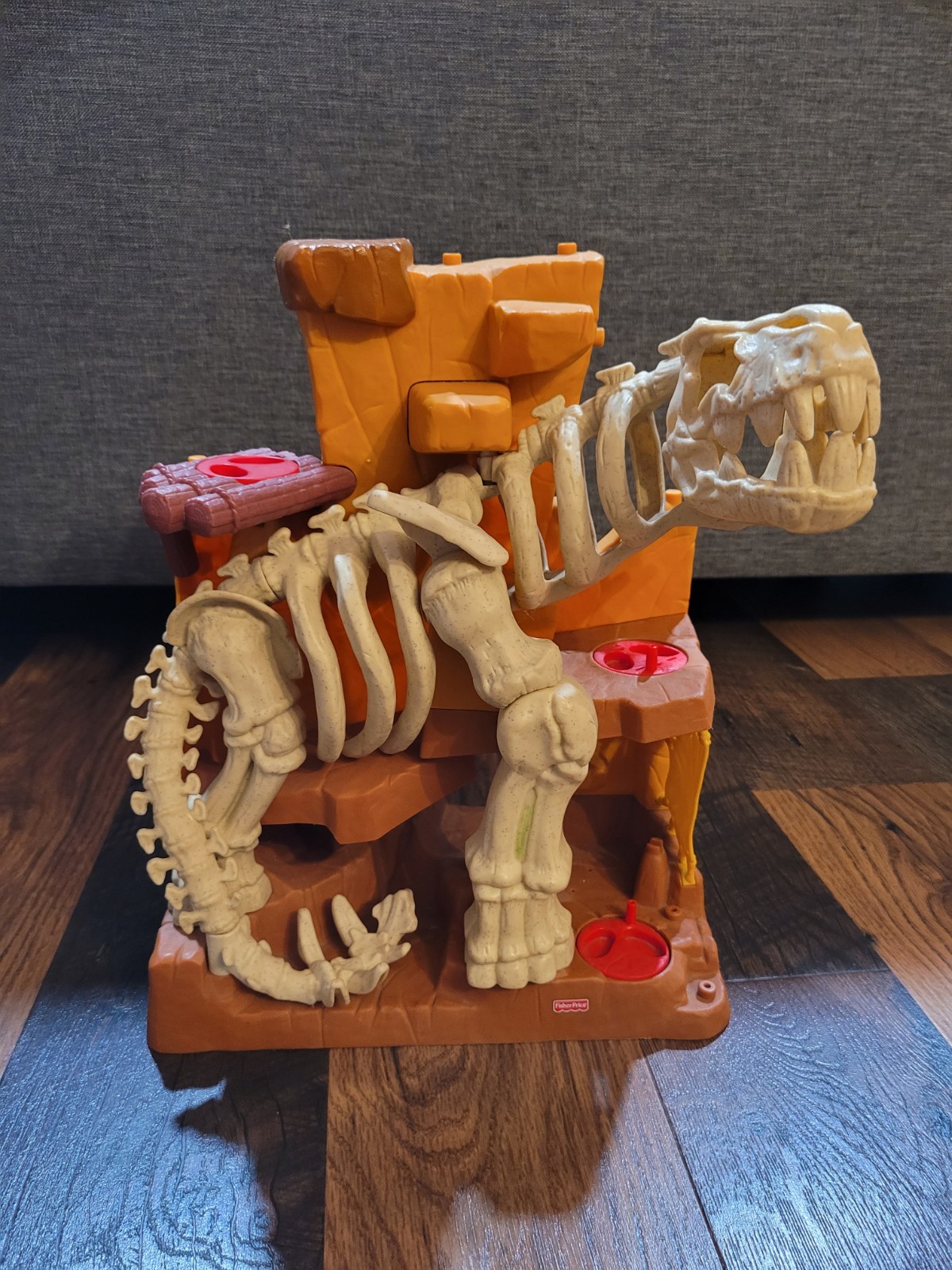 Imaginext Island of Lost Creatures, Dinosaur Skeleton Fisher Price 2008 ...