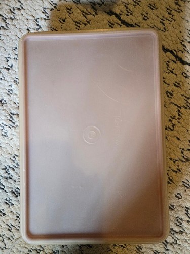 Vintage Tupperware Rectangle 13x9 Container 290-2 with Lid Red/Paprika ...