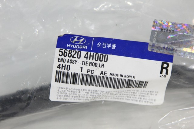 Genuine Hyundai iLoad IMAX Tie Rod End ASSY LH 56820 4h000 (2008-16 ...