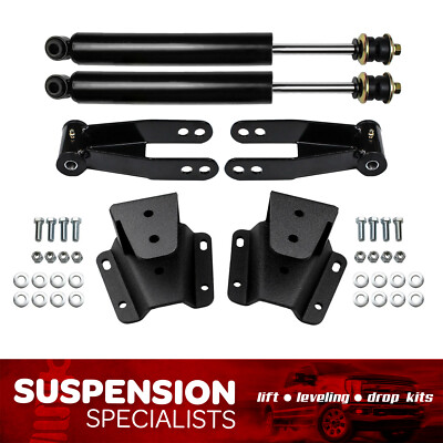 4" Rear Drop Lowering Kit with Rear Shocks Fits 1965-1972 Ford F100 2WD ...