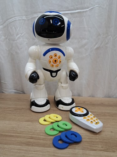 TOP RACE INTELLIGENT REMOTE CONTROL ROBOT DANCES, TELLS STORIES, SHOOTS ...