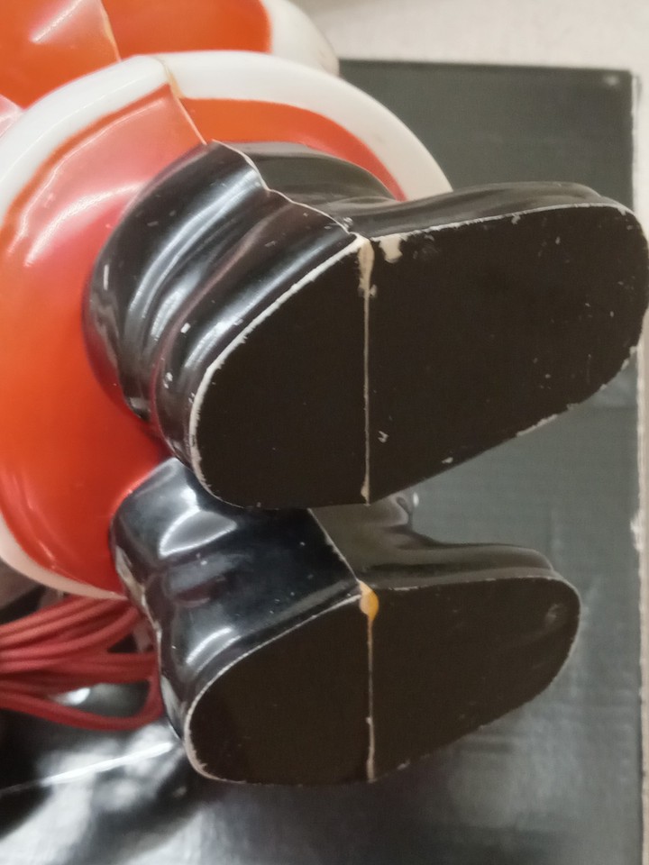 Vintage Royalite Royal 7 1/2" Hard Plastic Santa Claus Original Royal ...