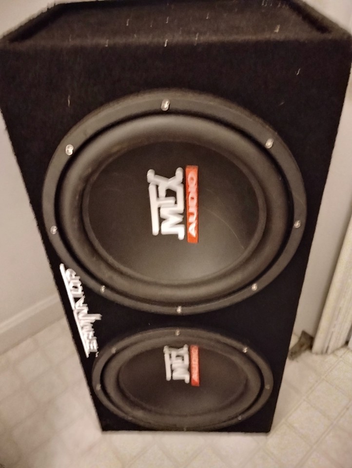 MTX Terminator TNP212D2 Dual 12 inch Subwoofers | 400W RMS | 1200W Max ...