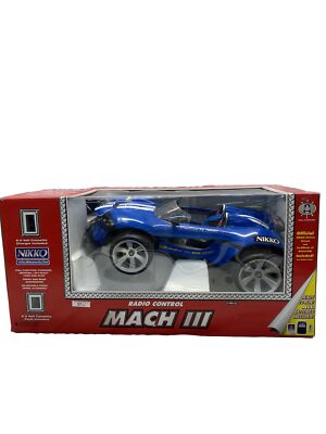 Nikko Mach 3 remote control RC car ~ Works With Remote, Battery ...
