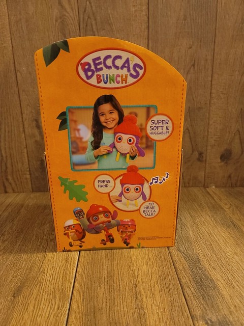 Becca's Bunch Becca Talking Plush Soft Toy With 5 Phrases and 2 Songs ...