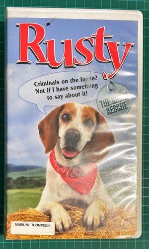 Rusty: The Great Rescue [ VHS 1997 ] Starring Rue McClanahan, Laraine ...