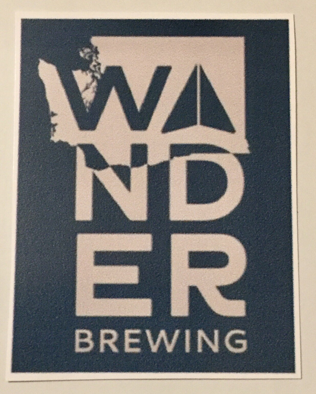 Wander Brewing Company Sticker Beer Craft Brewery Micro Decal ...