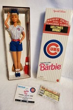 Chicago Cubs Barbie Doll Mattel / MLB 1999 Collectibles Baseball Sports ...