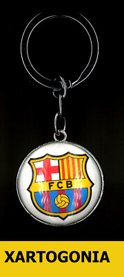 KEYCHAIN, KEYRING, BARCELONA FC, FOOTBALL CLUB | eBay