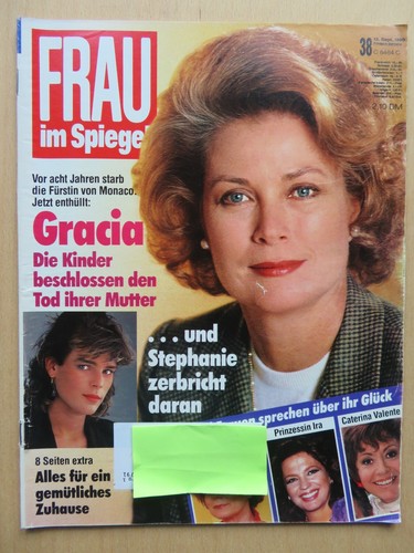 Frau im Spiegel 38/1990, Larry Hagman, Caterina Valente, Christiane ...