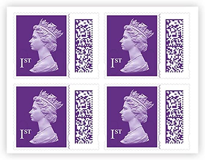 Royal Mail First / Second / Class / Large Letter Stamps Genuine Self ...