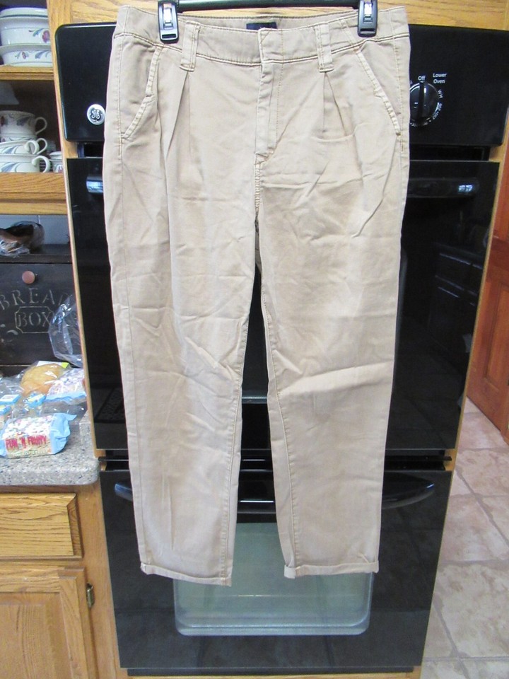 Women's American Eagle Skinny Super Stretch Chino Pants- Sz 12 Long - Khaki only | eBay