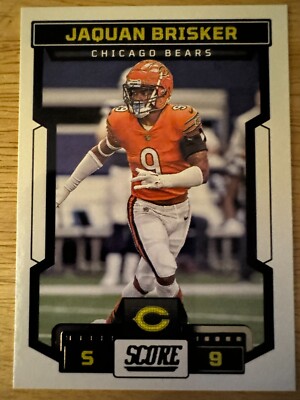 2023 Panini Score #107 Jaquan Brisker Chicago Bears Football Card | eBay