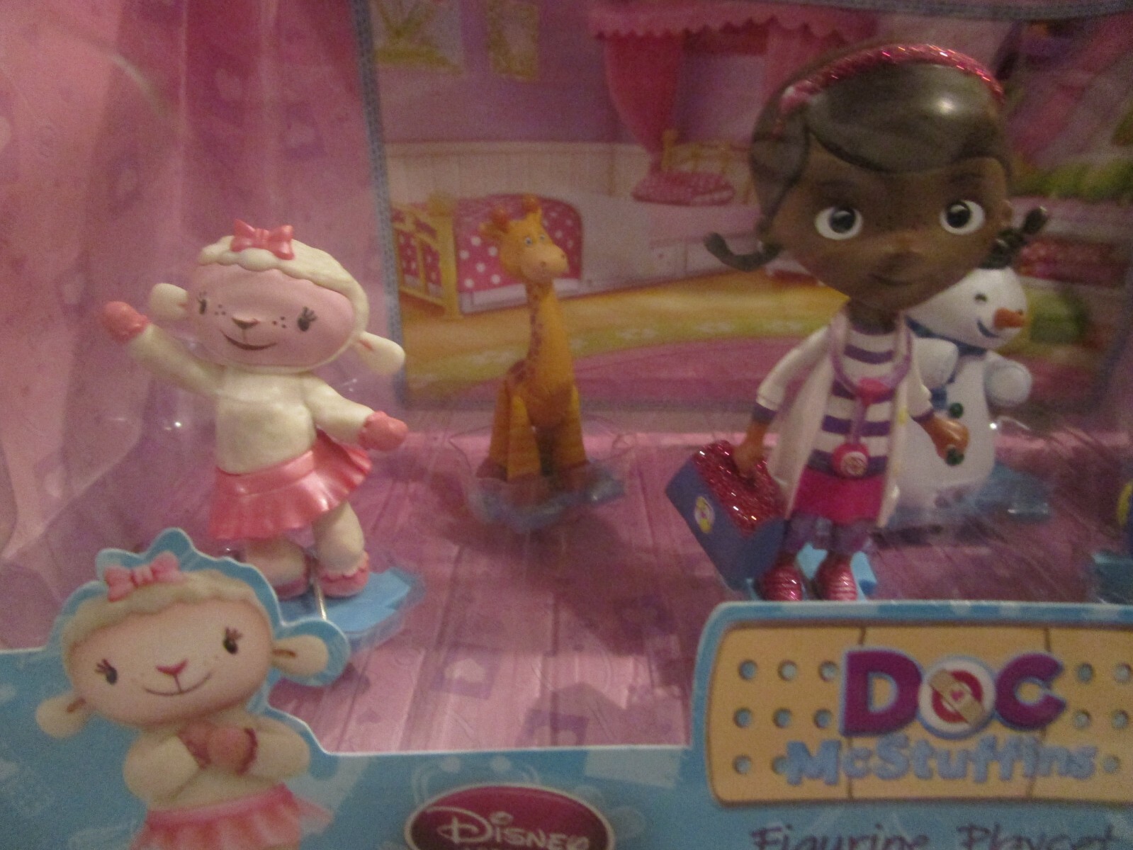 WDW Disney Doc McStuffins Figurine Playset Cake Topper Giraffe Fish ...