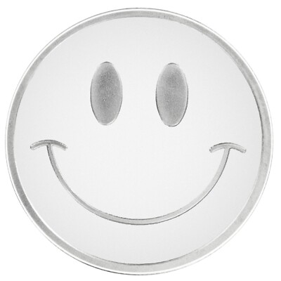 1/10 Troy Ounce (3.1g) .999 Fine Silver Smiley Face Round | eBay