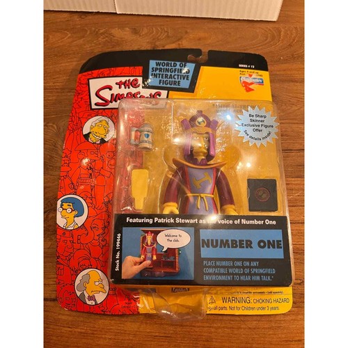 THE SIMPSONS WOS Interactive Action Figure by Playmates SERIES 12 ...