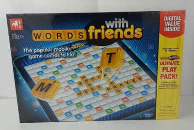 New~Words with Friends Board Game by Hasbro The Popular Game Comes to ...