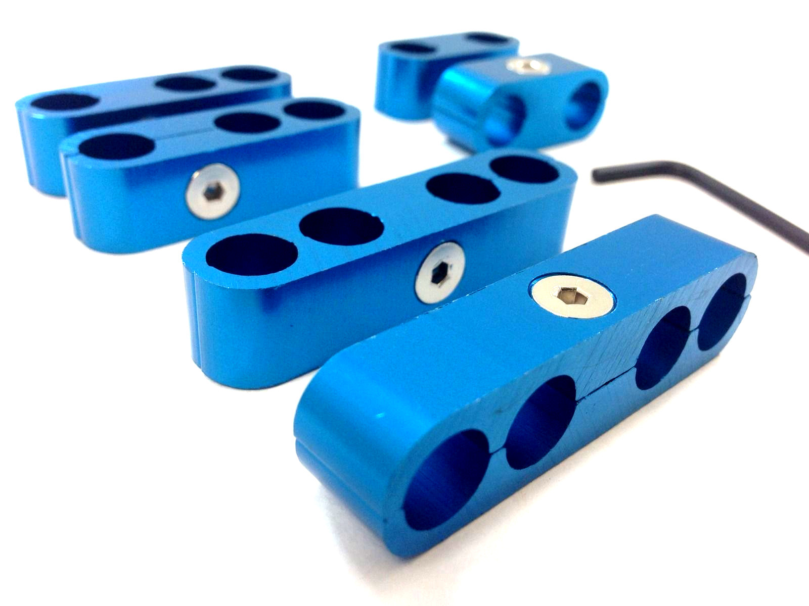 Spark Plug Wire Loom Separators Dividers 8.5mm 9mm 9.5mm 10mm 10.5mm 6 ...