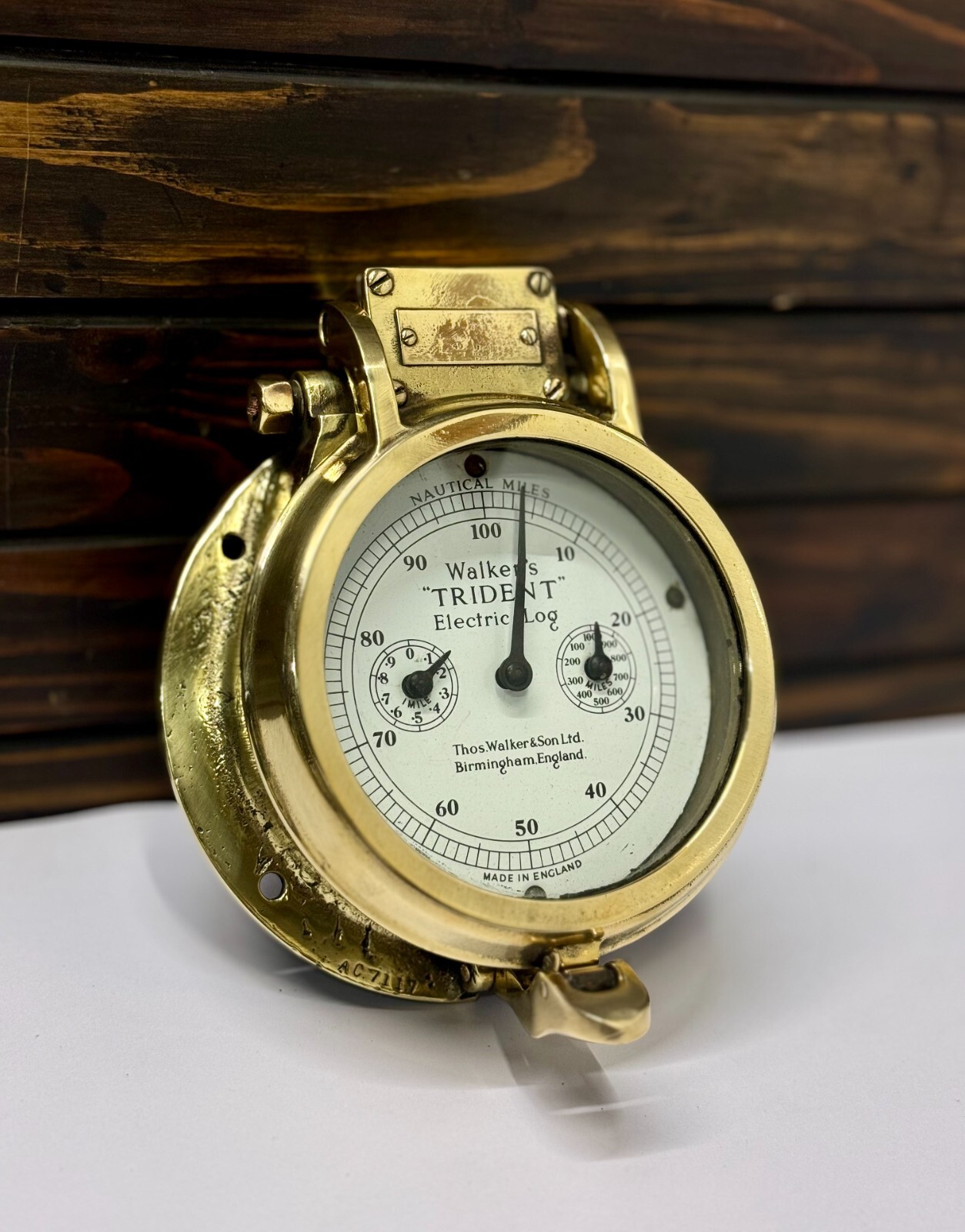 England Original Thos. Walker & Son Ltd. Marine Nautical "TRIDENT ...