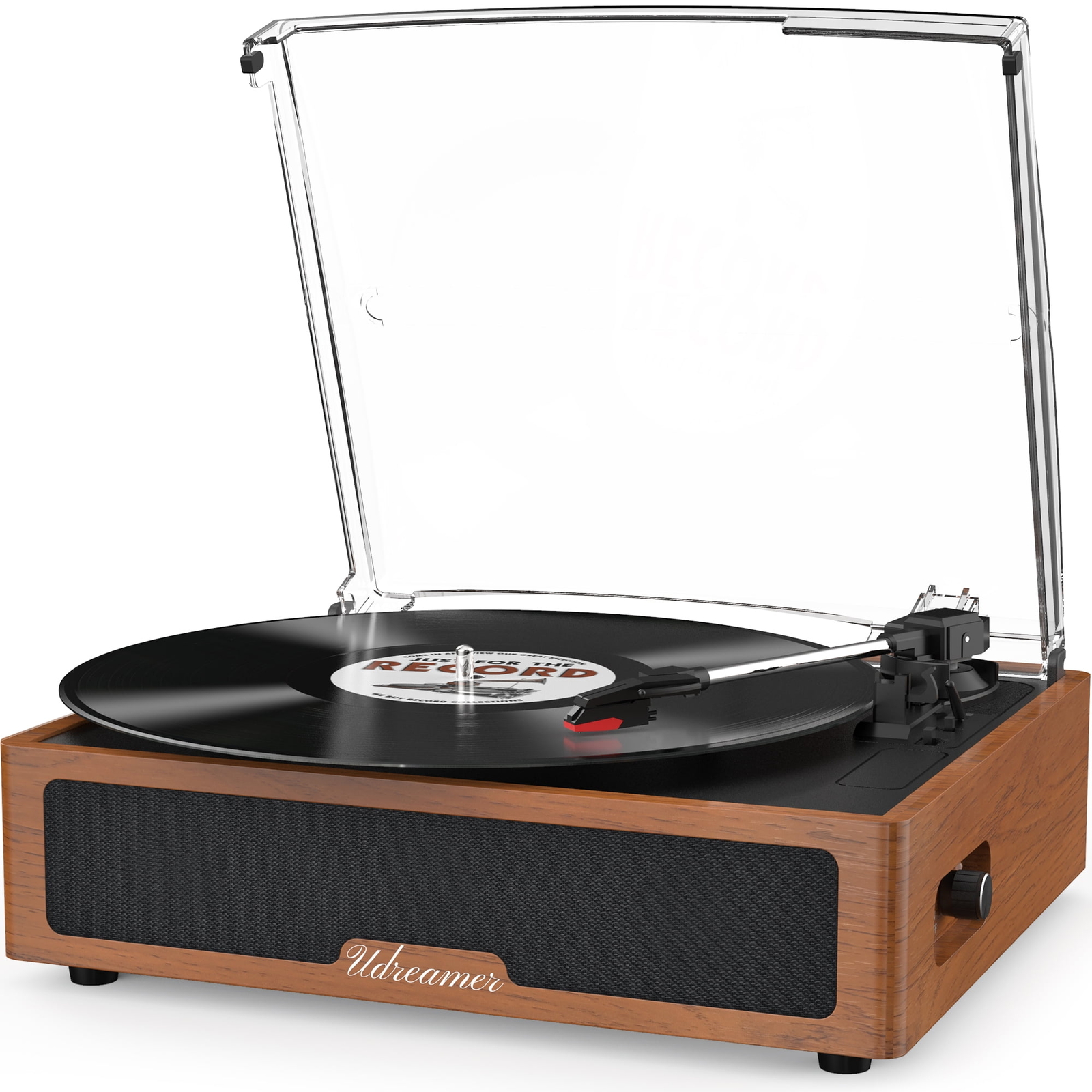 Tocadiscos vintage de vinil, moderno tocadiscos elegante para adornar ...