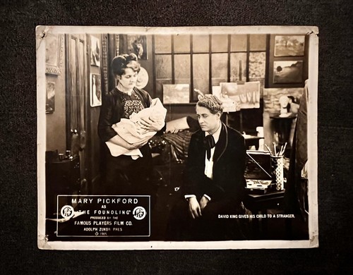 Mary Pickford Antique Movie Studio Photograph “The Foundling” 8”x 10 ...