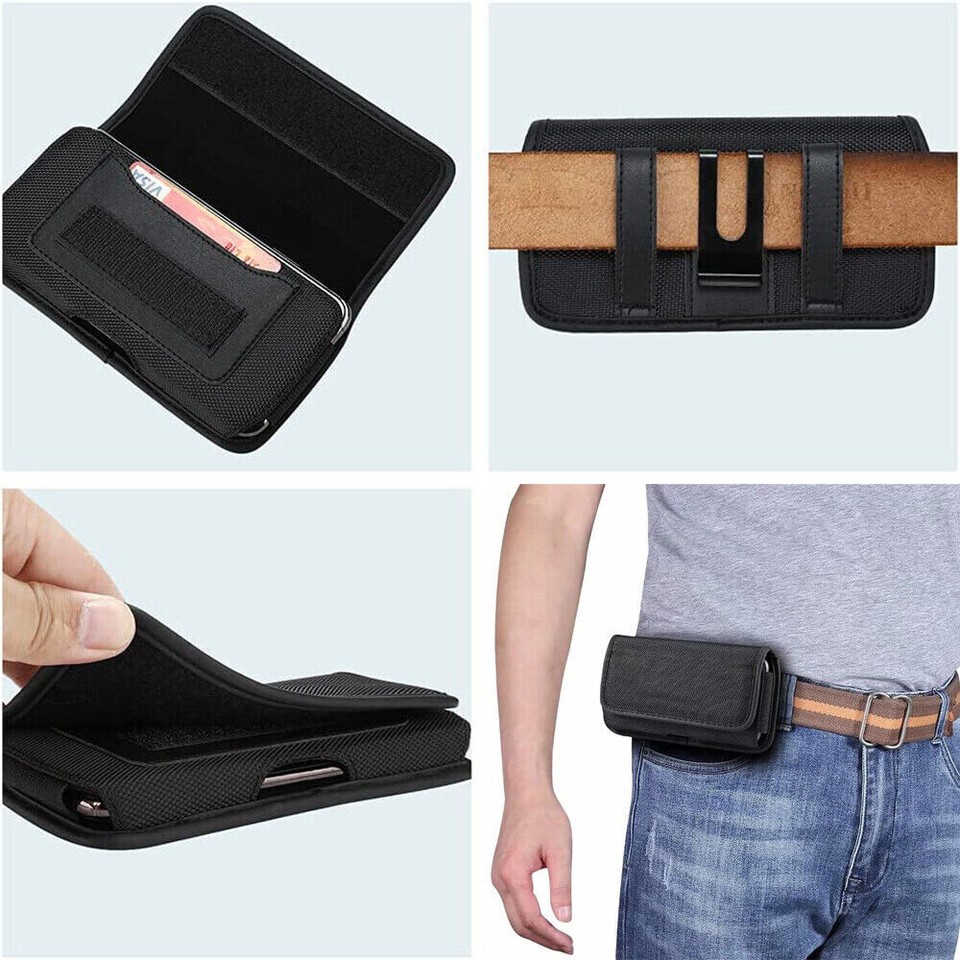 For Samsung S25 S24 S23 S22 Ultra FE Nylon Belt Clip Holster Carrying ...