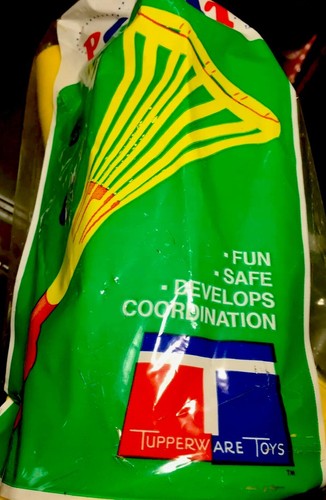 Tupperware Vintage Tuppertoys Pop-a-Lot Toy & Ball New In Package.(One ...