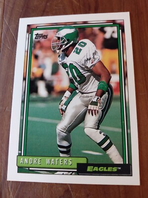 Andre Waters - Philadelphia Eagles Safety - Topps NFL 1992 Card #86 | eBay