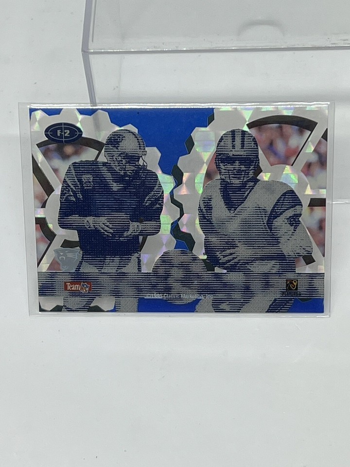 KERRY COLLINS 1995 Classic Images Focused Rookie Insert #2 Panthers ...