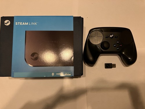 New Sealed In Box Steam Link and Used Steam Controller & Dongle Good ...