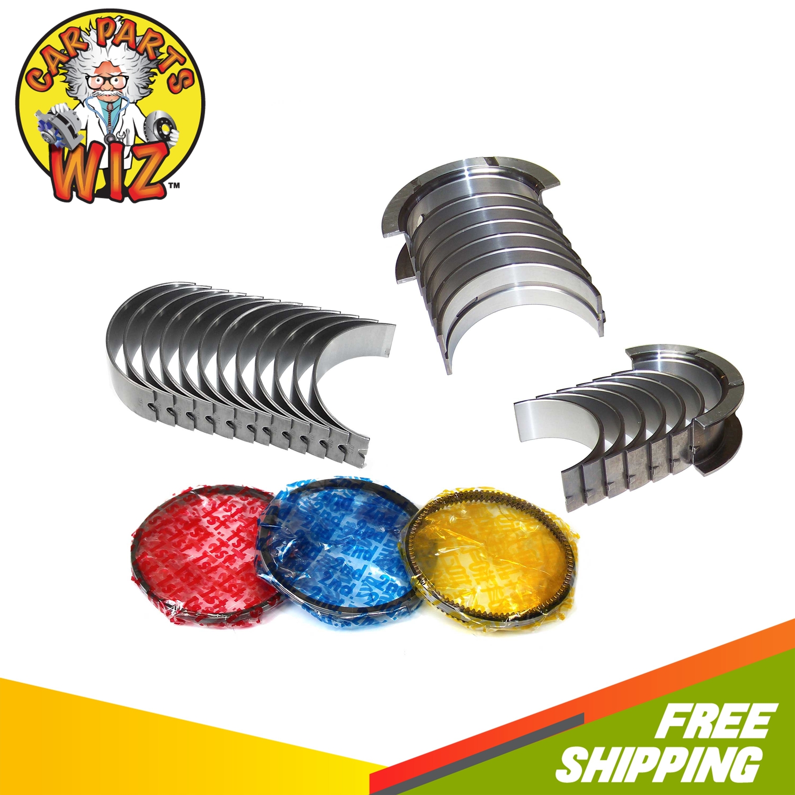 Engine Full Gasket Set Bearing Rings Fits 99-00 Jeep Wrangler 4.0L L6 ...