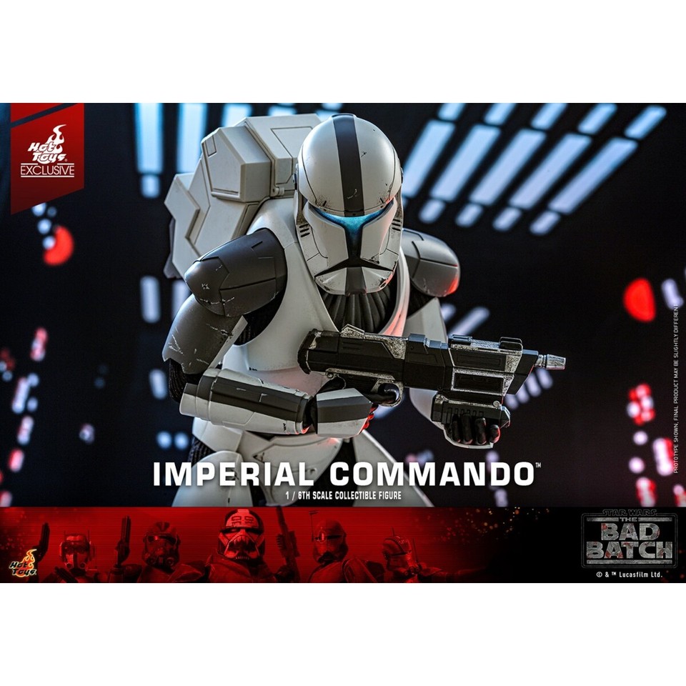 Imperial Commando Star Wars The Bad Batch TMP Fully Poseable Exclusive Hot Toys | eBay